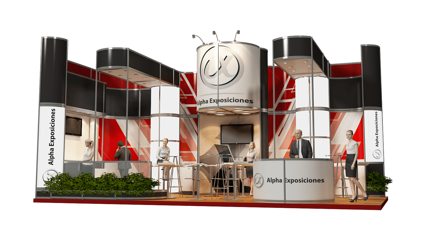 Stands para exposiciones: Diseño, fabricación, renta y venta de stands.